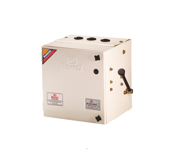 RC Bentex Suraksha Series Main Switch 63 AMP TP with DMC Fuse