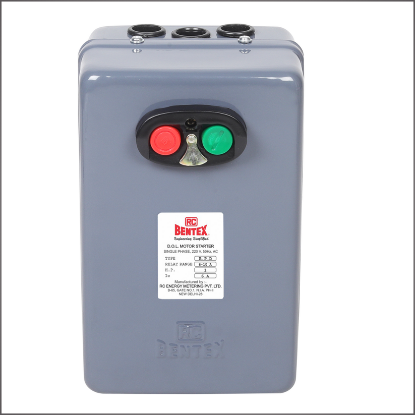BPD Air Break Single Phase Motor Starter – RC Bentex